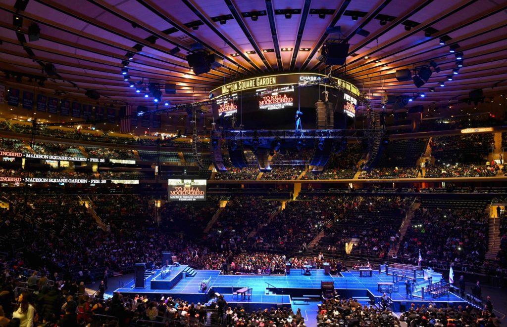 ‘To Kill A Mockingbird’ at Madison Square Garden, NYC students enjoys ...
