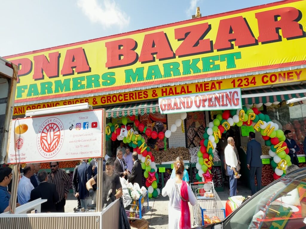 APNA Bazaar Farmers Market inaugurated at Coney Island Avenue – VOSA